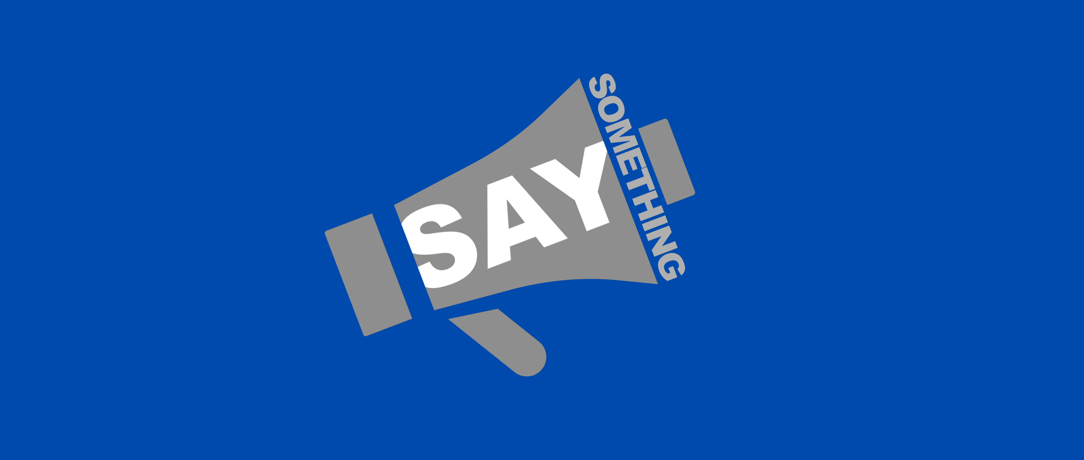 Say Something School Assembly – Stay Salty Designs